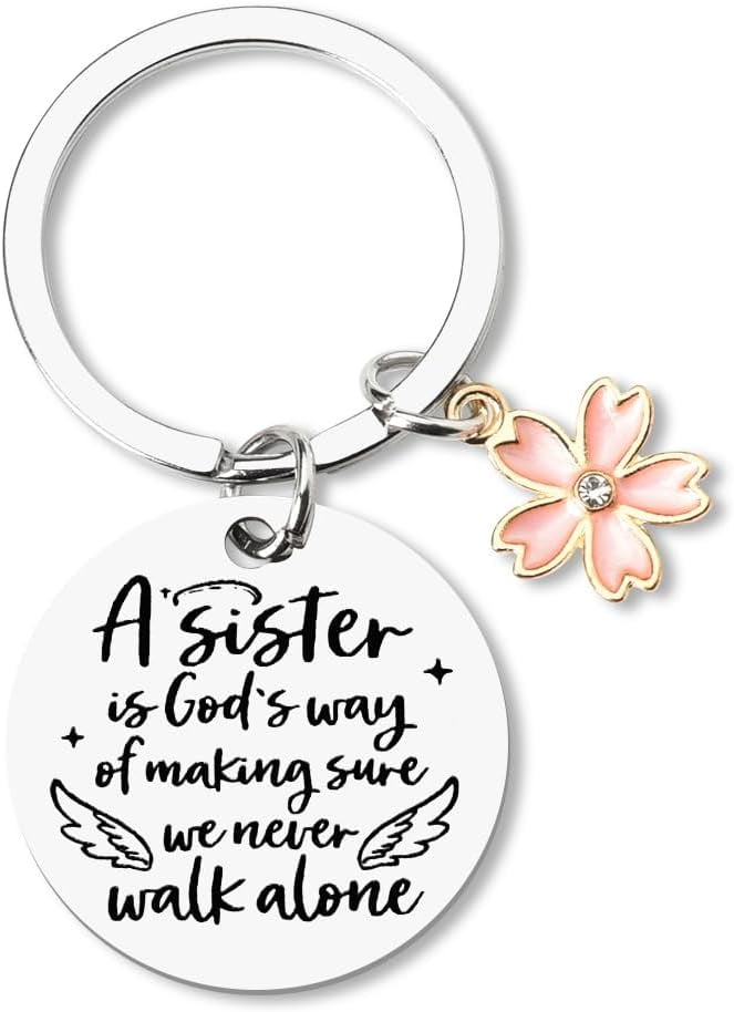 Little Big Sister Gifts Keychain for Sisters Birthday Gifts From ...