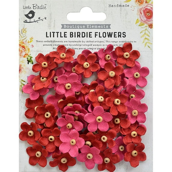 Little Birdie Beaded Blooms 50/Pkg-Candy Mix - Walmart.com