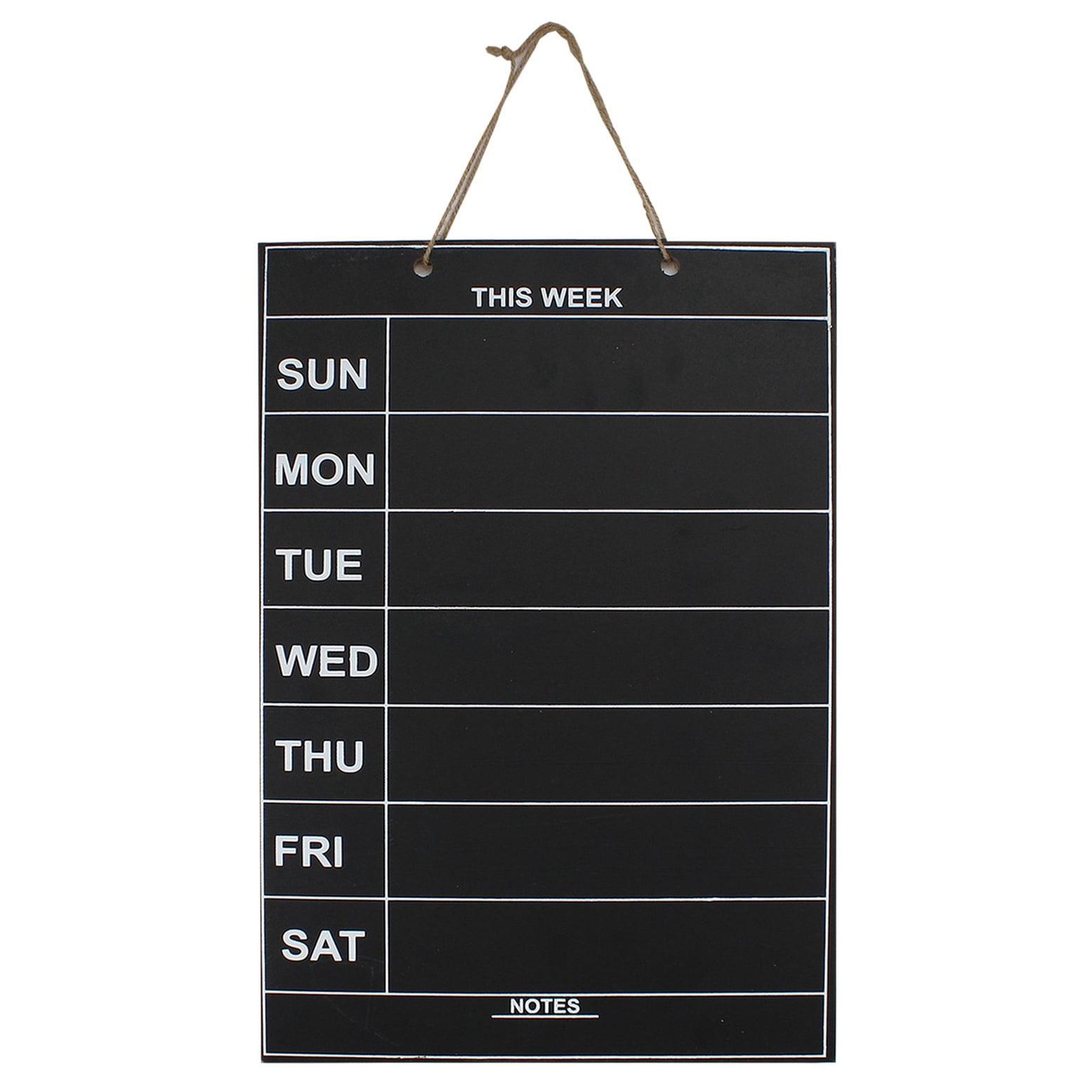 Little Birdie Creative Chalkboard 14"X9"-Weekly Planner - Walmart.com