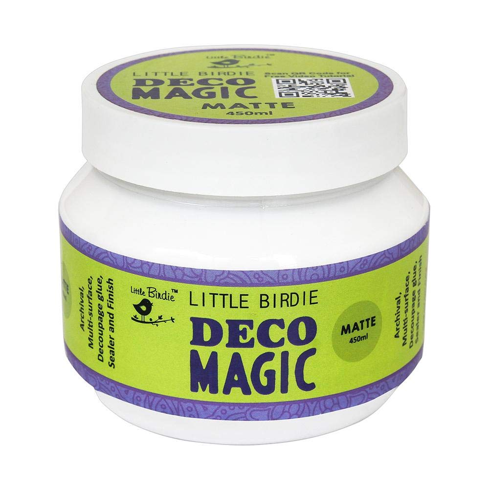 Little Birdie Deco Magic Glue Matte Big 450Ml - Walmart.com