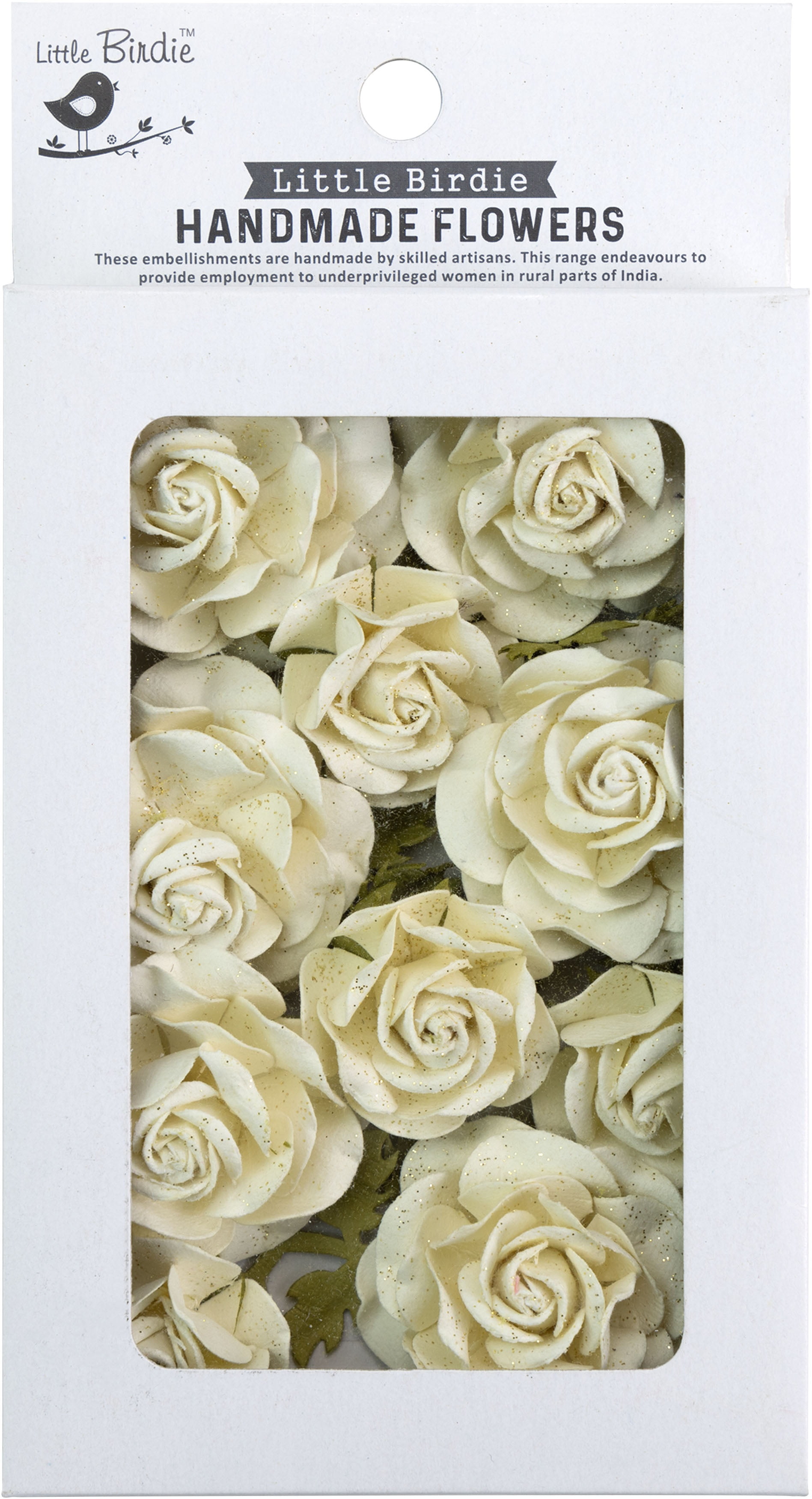 Little Birdie Whitney Paper Flowers 14/Pkg-Amor Mio - Walmart.com