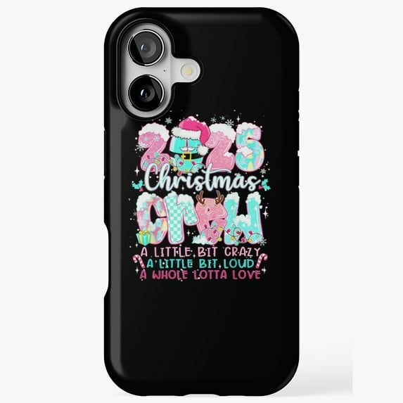 Little Bit Loud Crazy Love Matching Crew Case for iPhone 17 11 12 13 14 ...