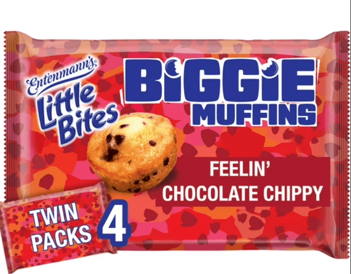 Little Bites Feelin’ Chocolate Chippy Biggie Muffins, 4 twin packs ...