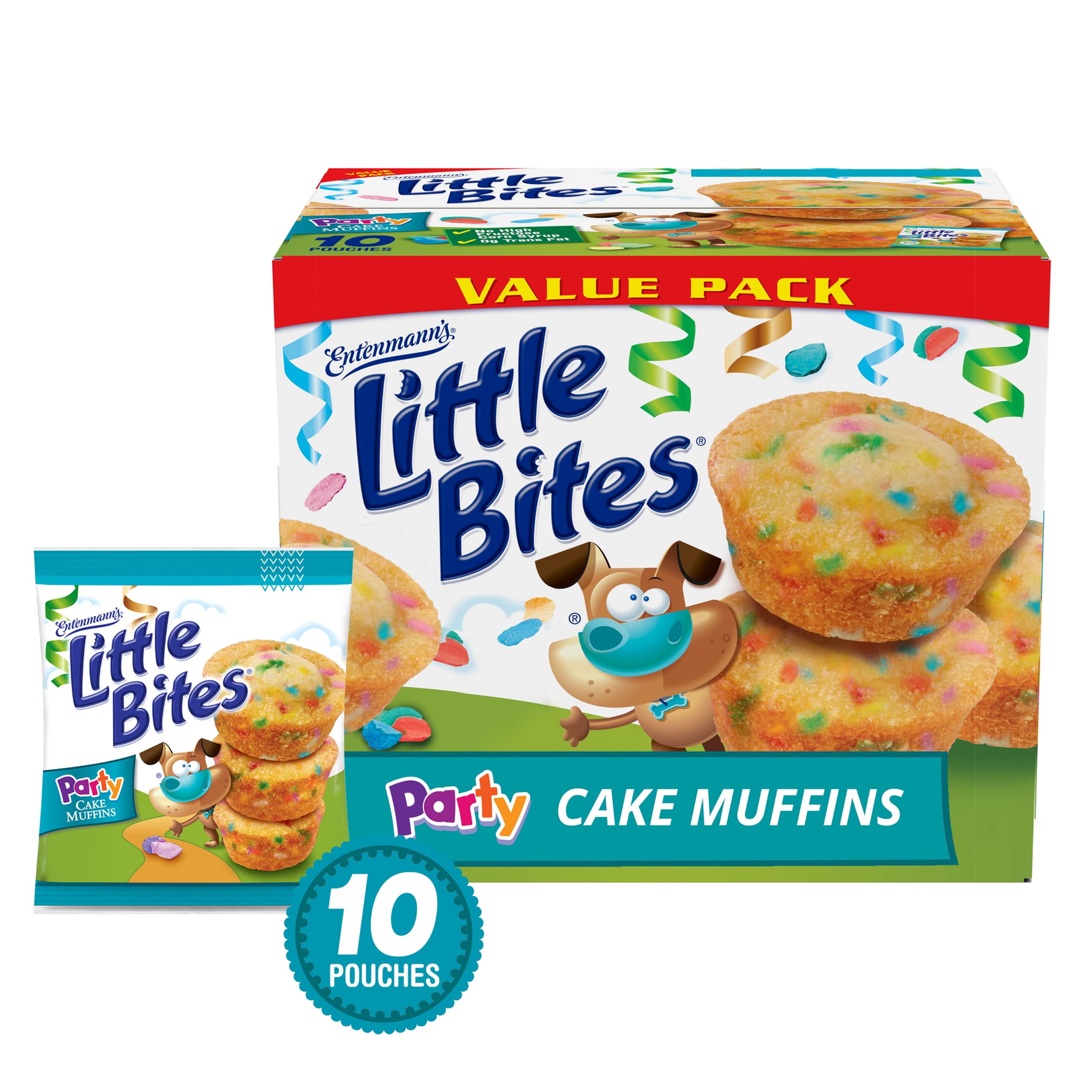 Little Bites Party Cake Muffins, 10 individual packs, (4 ct each), Cake ...