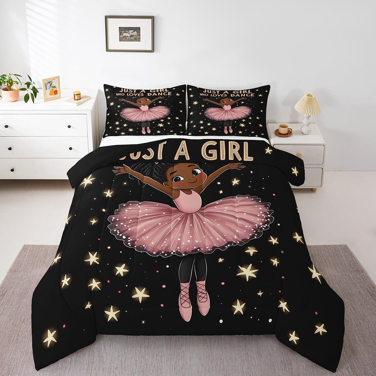 Little Black Bedding Sets Cute Little Black Princess Comforter Set ...