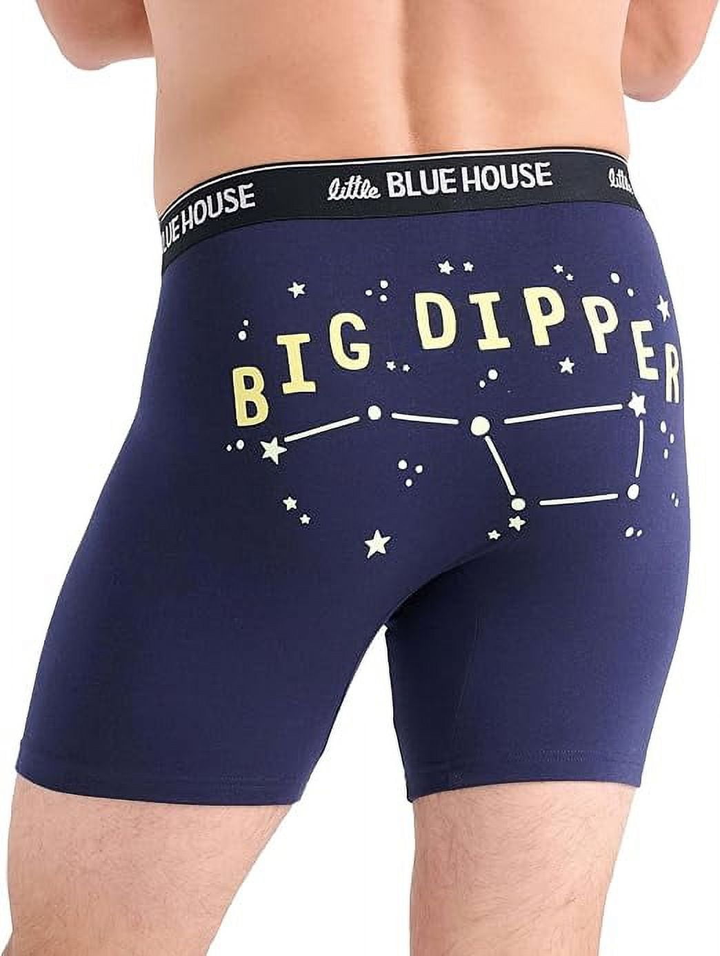 Little Blue House Men's Funny Boxer Briefs, Big Dipper, Medium ...