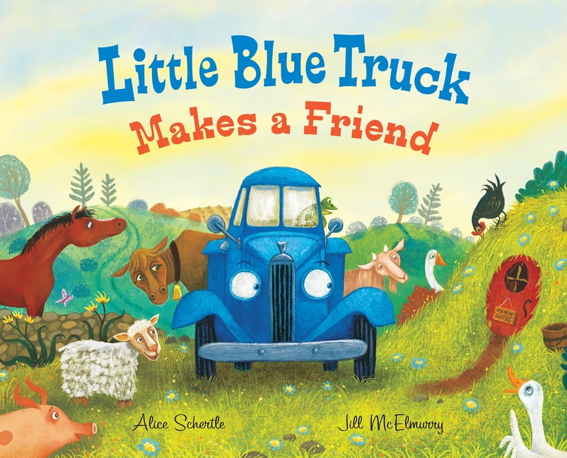 Little Blue Truck: Little Blue Truck Makes a Friend : A Friendship Book ...