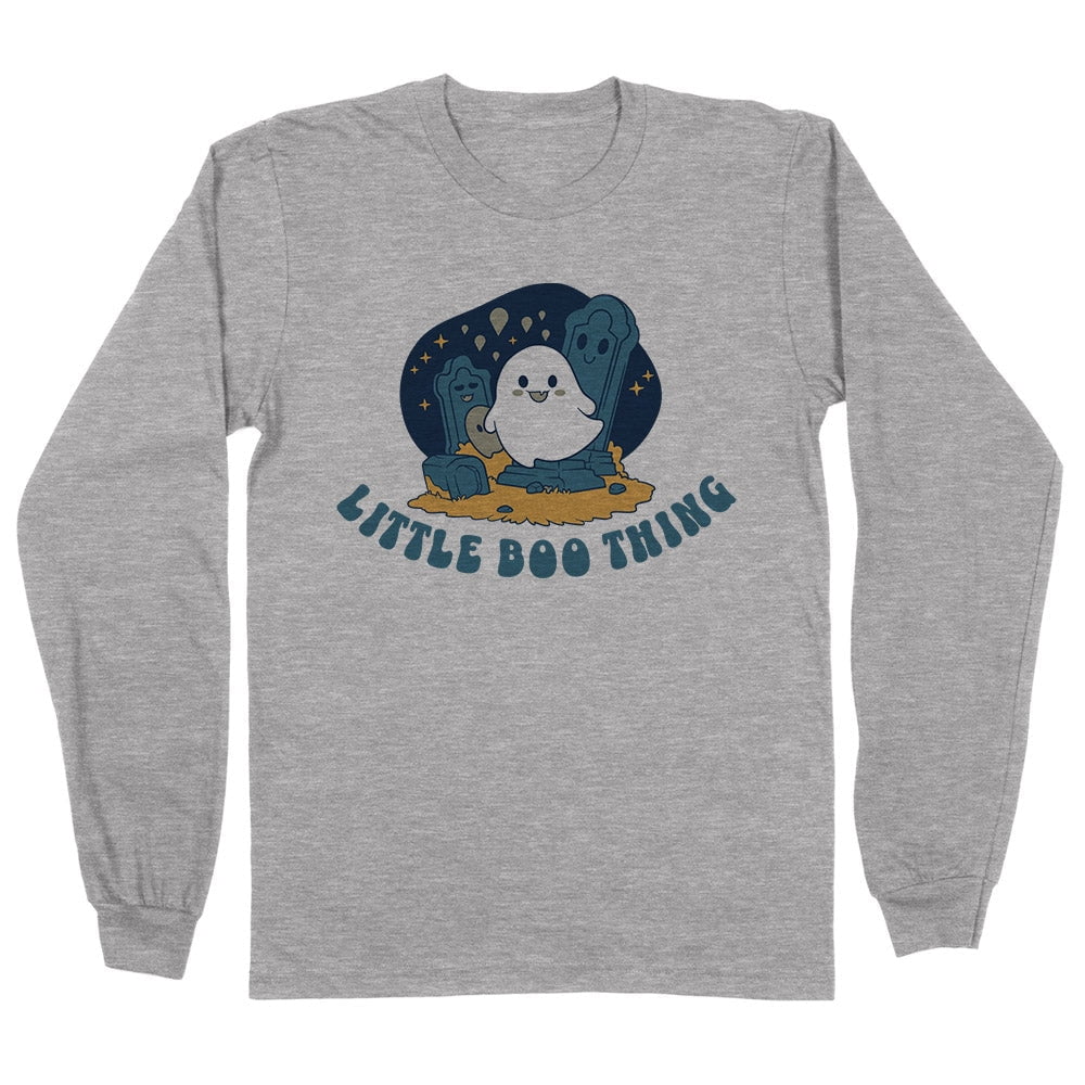 Little Boo Thing Long Sleeve Shirt Unisex Medium Grey - Walmart.com