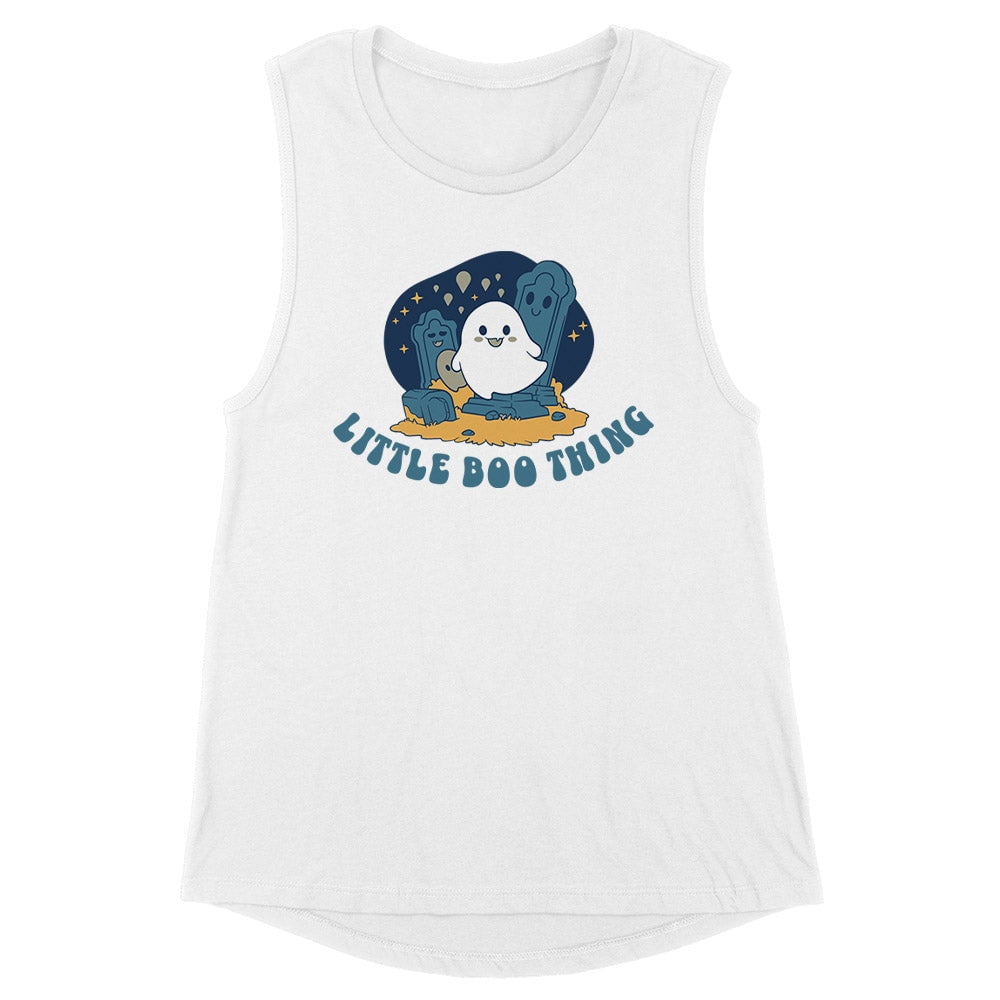 Little Boo Thing Women's Muscle Tank Large White - Walmart.com