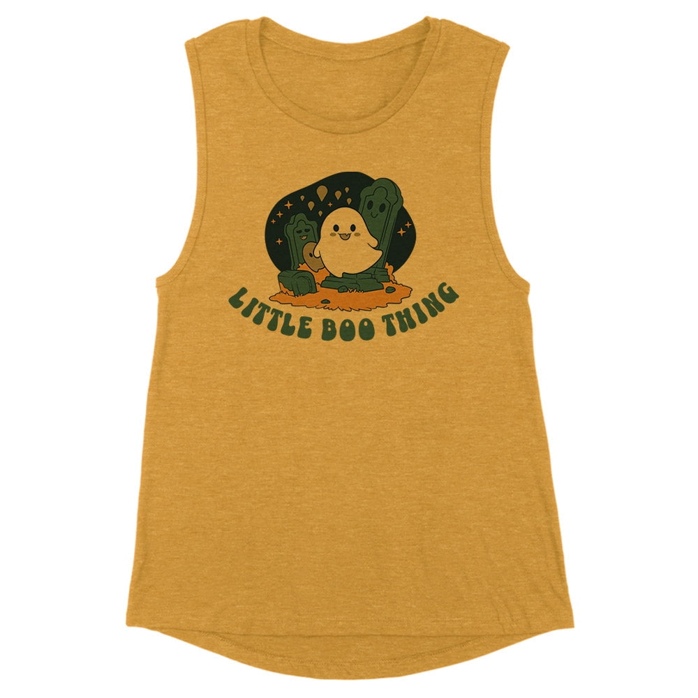 Little Boo Thing Women's Muscle Tank Medium Antique Gold - Walmart.com