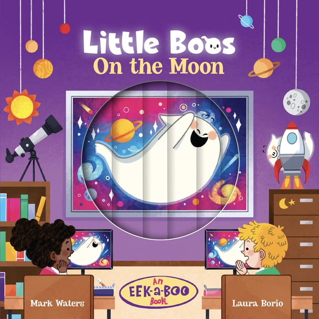 Eek-A-Boo Books Little Boos on the Moon, Book 3, (Board Book) - Walmart.com