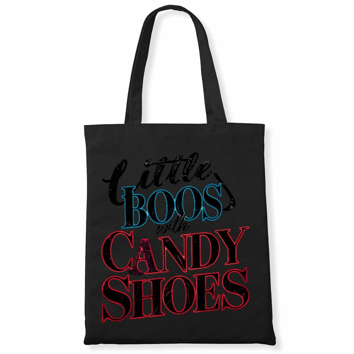 Little Boos with Candy Shoes Cheetah Pumpkin Leopard Canvas Bag 2Pcs ...