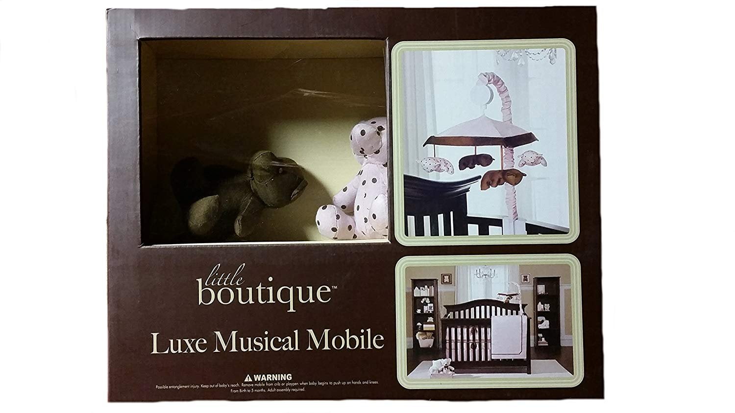 Little Boutique Nursery Collection Mobile - Pink - Walmart.com