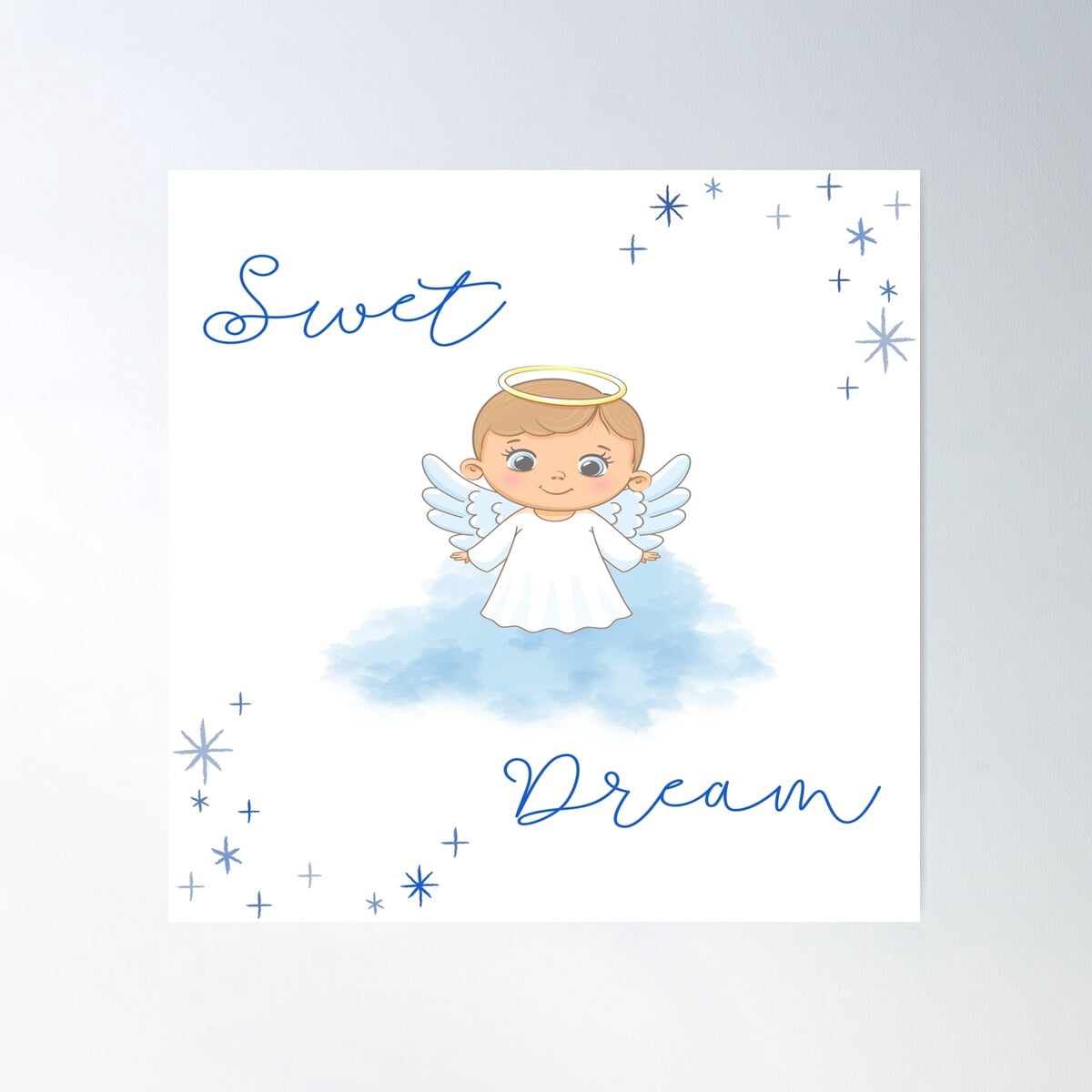 Little Boy Poster Wall Art, Modern Wall Decor For Living Room Bedroom ...