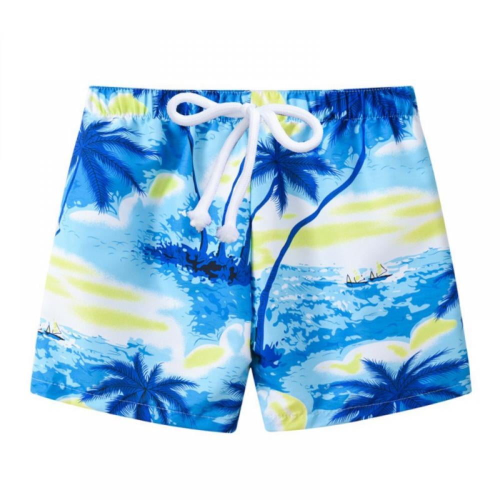 Little Boys Girls Swimming Trunks Quick Dry Beach Board Shorts Kids ...