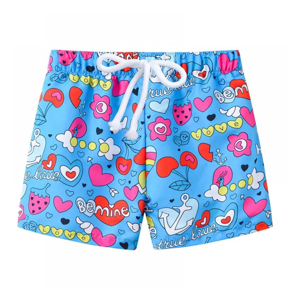 Little Boys Girls Swimming Trunks Quick Dry Beach Board Shorts Kids ...