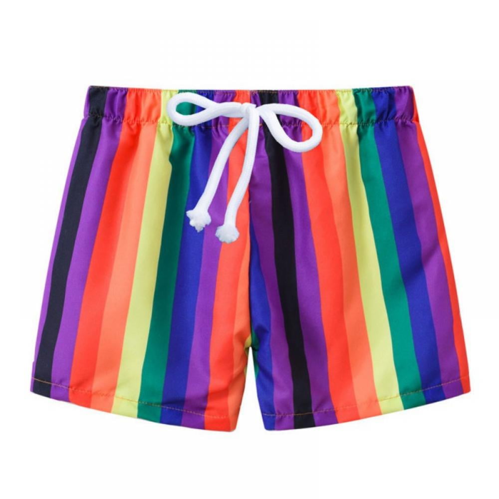 Little Boys Girls Swimming Trunks Quick Dry Beach Board Shorts Kids ...