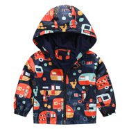 IXtreme Boys Hooded Midweight Polyester Puffer Jacket, Sizes 4-18 ...
