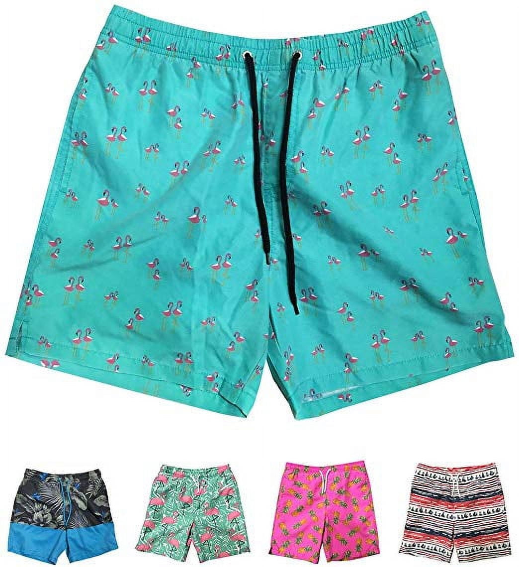 INGEAR Little Boys Quick Dry Beach Board Shorts Kids Swim Trunk ...