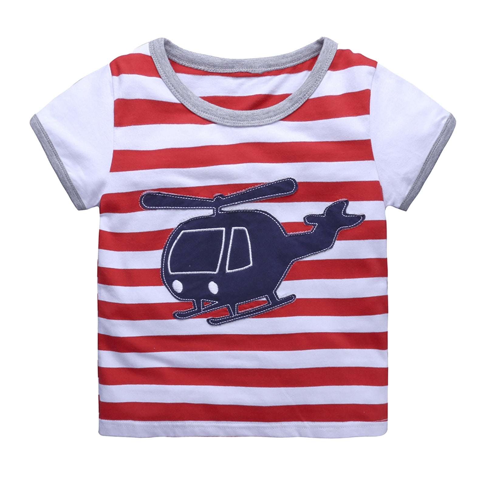 BJUTIR Little Boys Shirts & Tops Toddler Kids Girls Boys Car Cartoon 3D ...