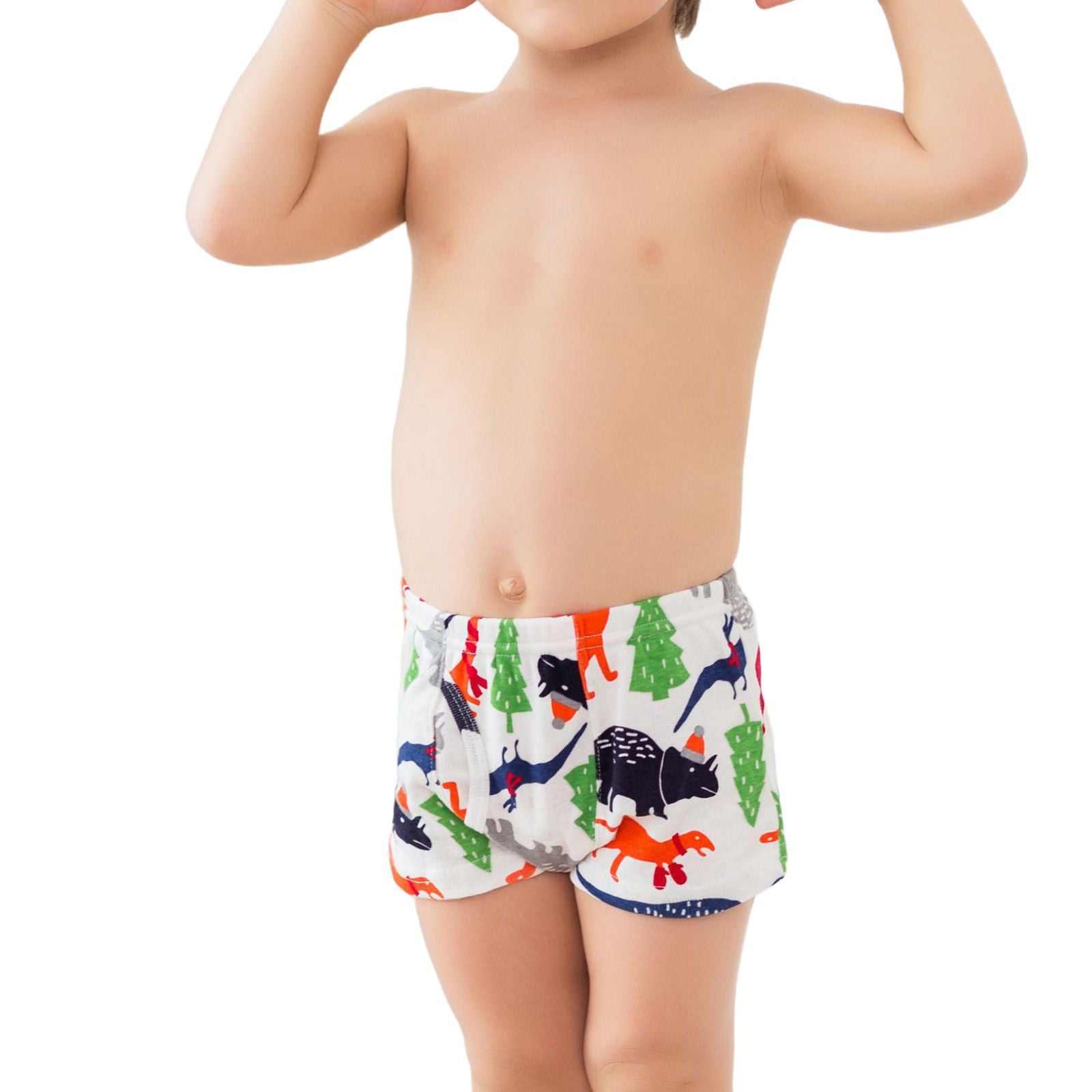 Little Boys Soft Cotton Briefs Dinosaur Baby Toddler Kids Underwear ...