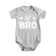 Little Brother Baby Bodysuit - Soft Cotton Newborn Romper for Baby Boys ...
