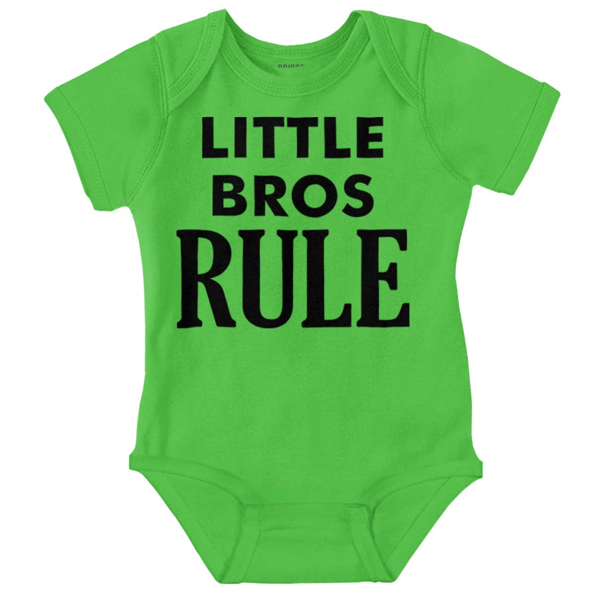 Little Brothers Rule Cute Younger Bro Bodysuit Jumper Boys Infant Baby ...