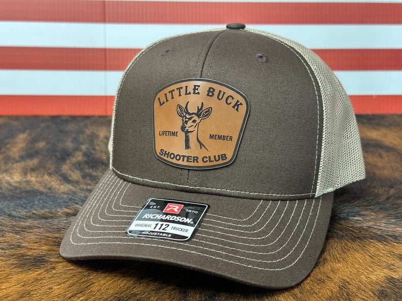 Little Buck Shooter Club Hat Classic Design Richardson 112 Snapback ...
