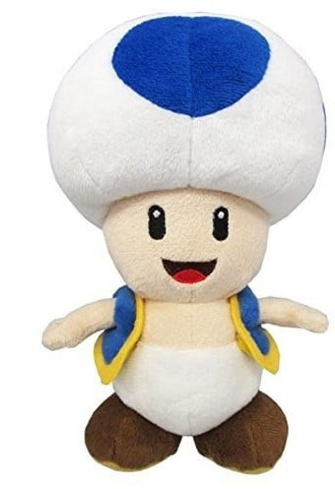 "Blue Toad 8"" Plush from Little Buddy LLC's Super Mario All Star ...