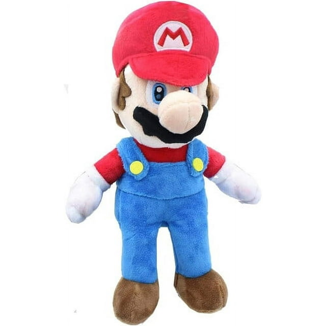 Little Buddy Super Mario Bros. Mario 10" Plush - Walmart.com