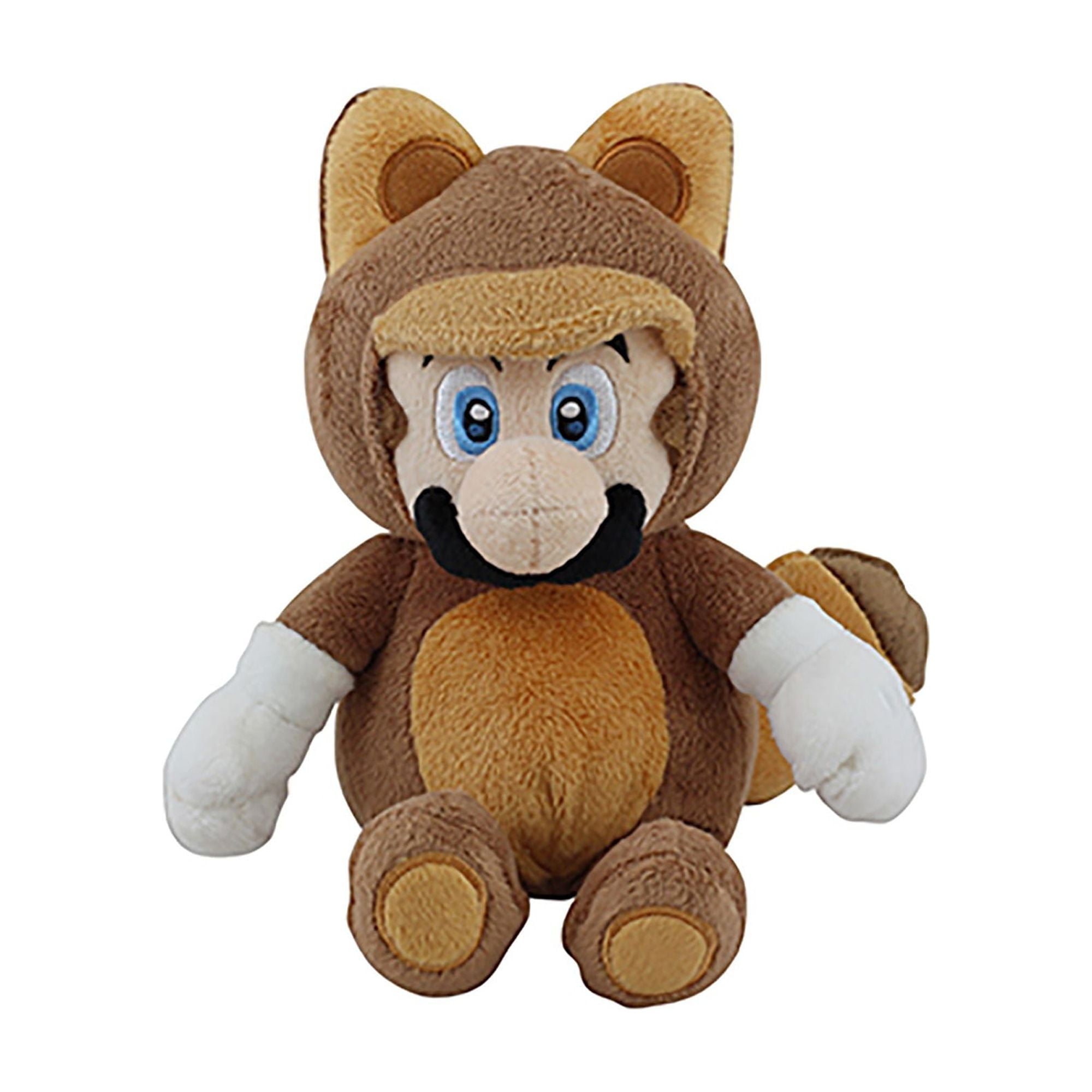 Little Buddy Super Mario Bros. Tanooki Mario 9" Plush, Little Buddy ...