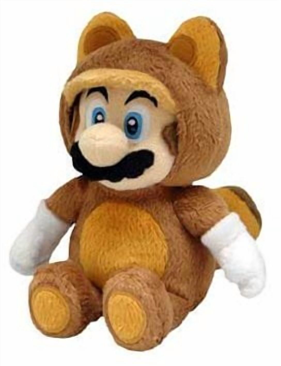 Little Buddy Super Mario Bros. Tanooki Mario 9" Plush - Walmart.com