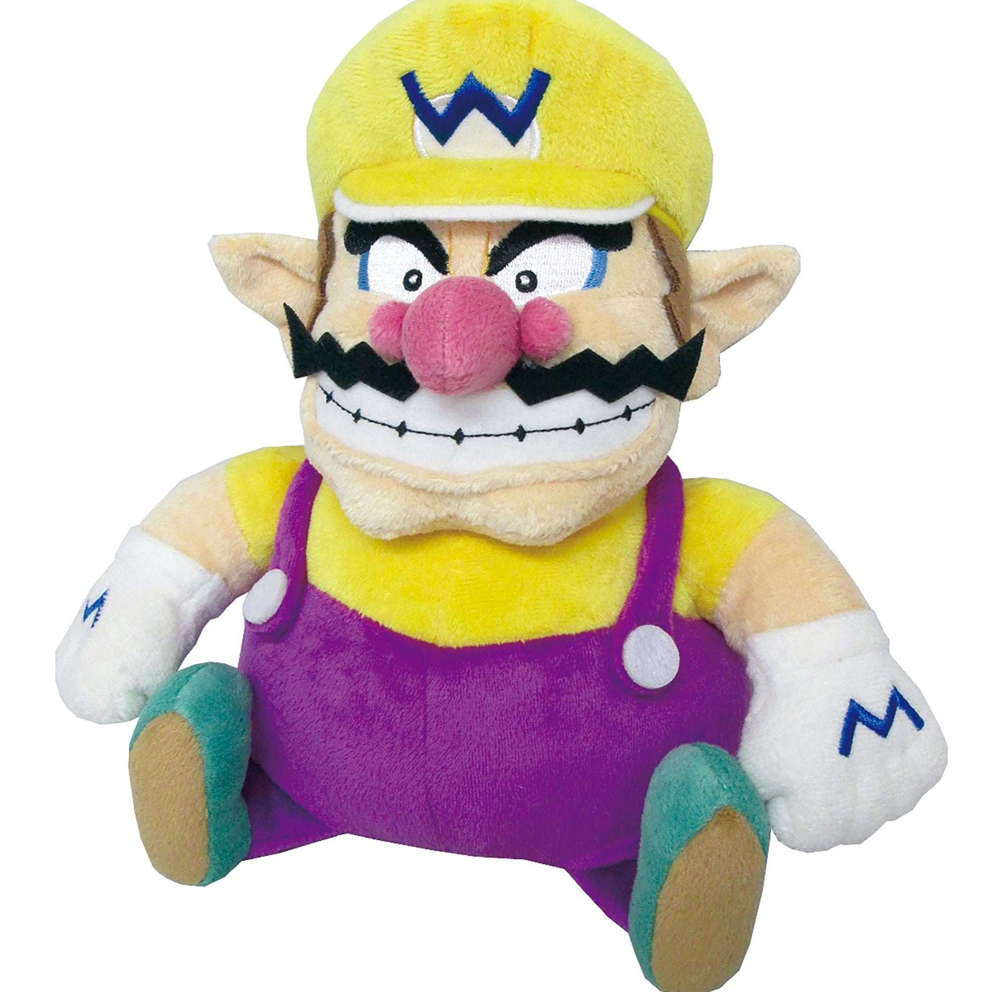 Little Buddy Super Mario Bros. Wario Plush for Playgrounds - Walmart ...
