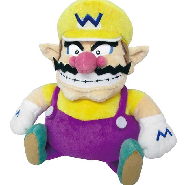 Little Buddy Super Mario Bros. Wario Plush for Playgrounds - Walmart ...