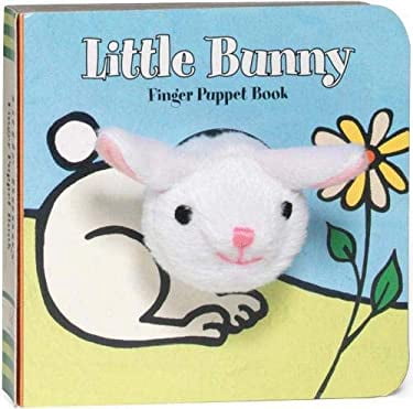 Pre-Owned Little Bunny: Finger Puppet Book : (Finger Puppet Book for ...