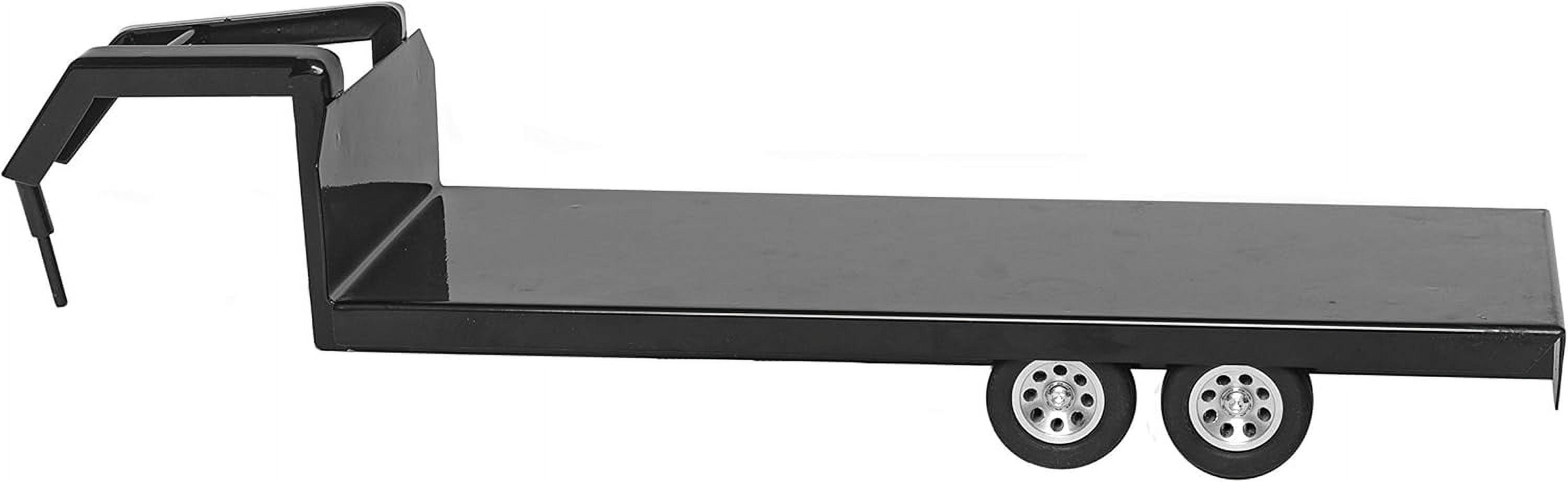 Little Buster Toys Gooseneck Flatbed Trailer - Black - Walmart.com