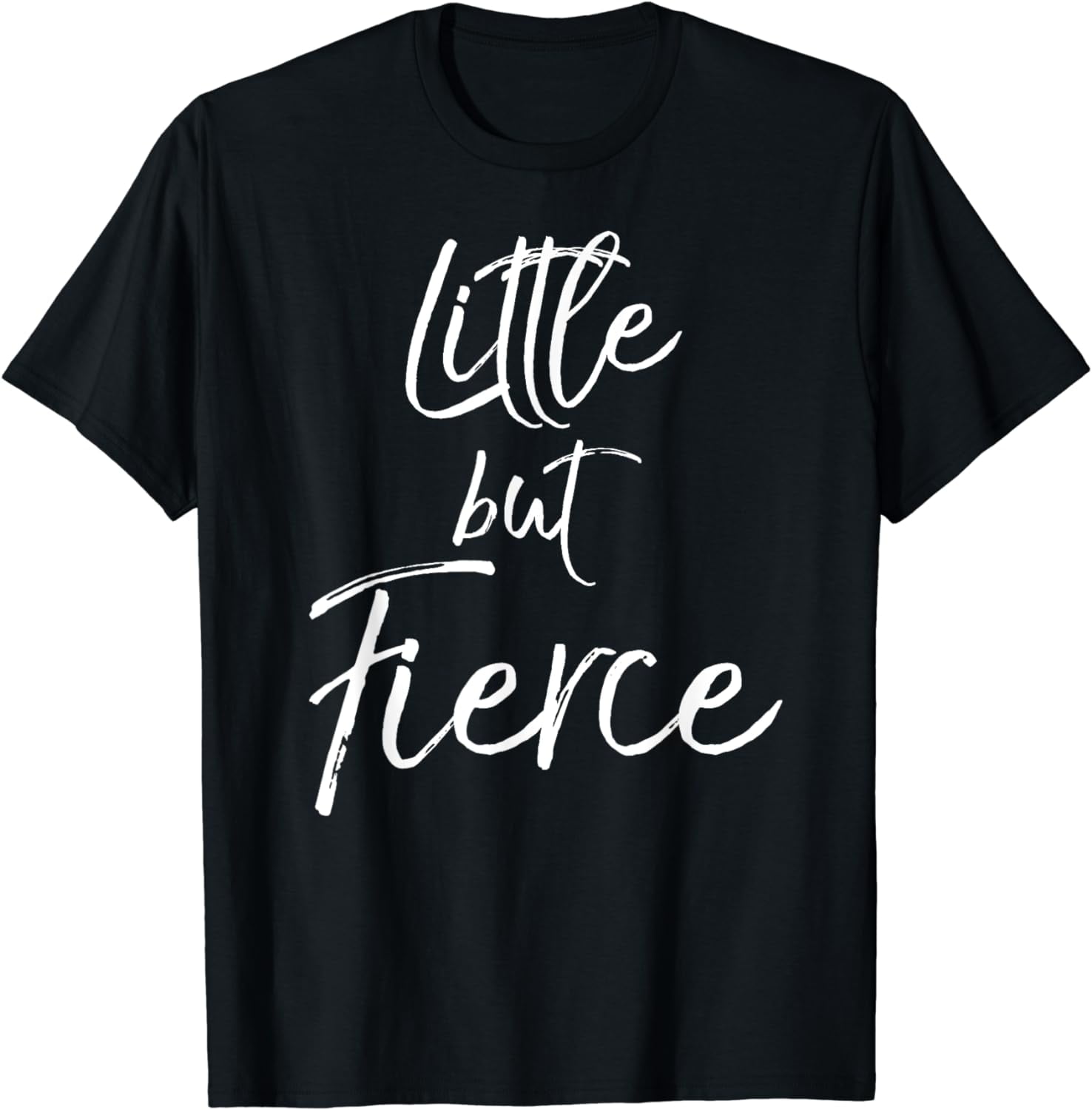 Little But Fierce Shirt for Women Cute Workout T-Shirt Girls - Walmart.com