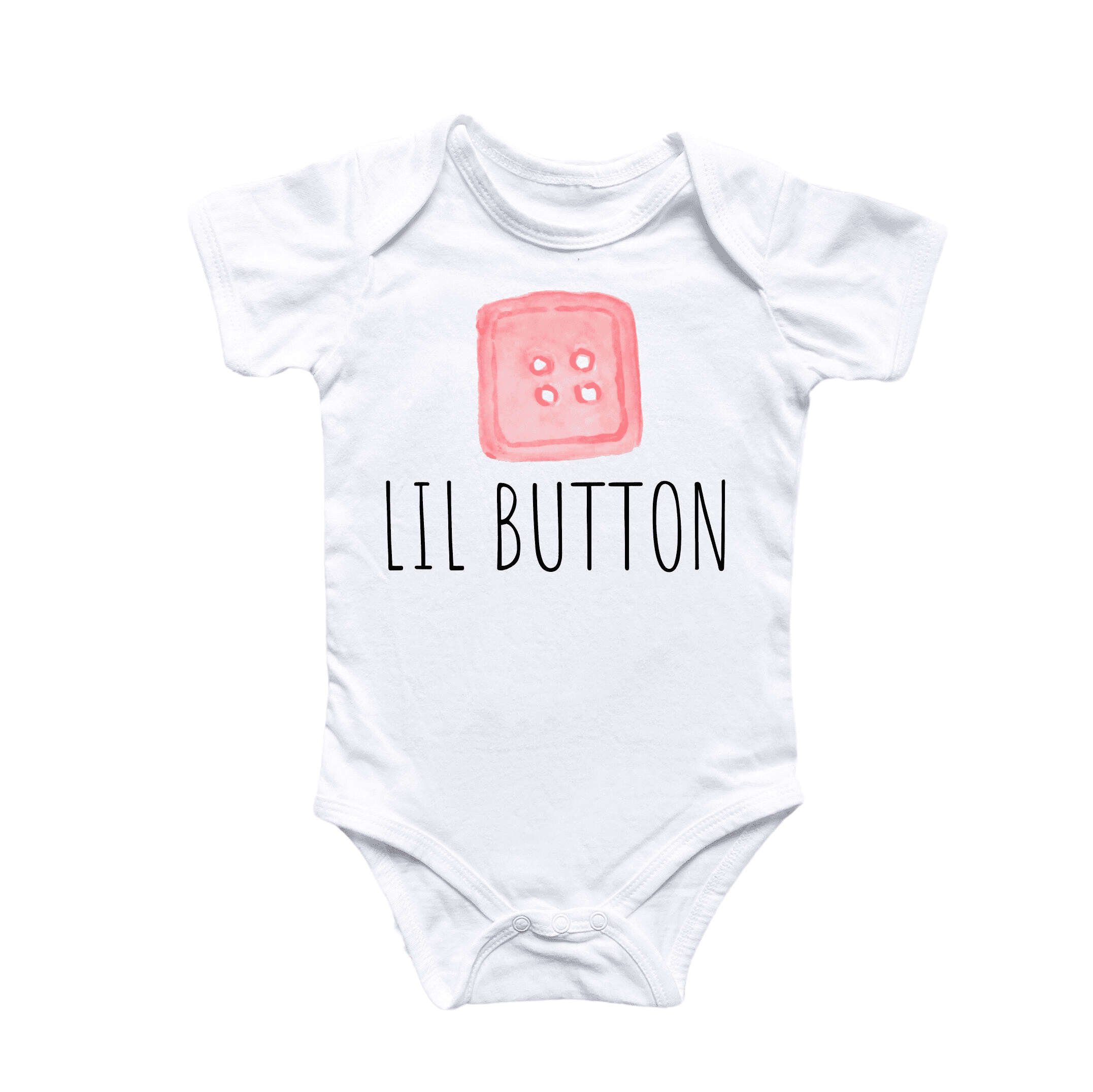 Little Button - Baby Boy Girl Clothes Infant Bodysuit Funny Cute ...