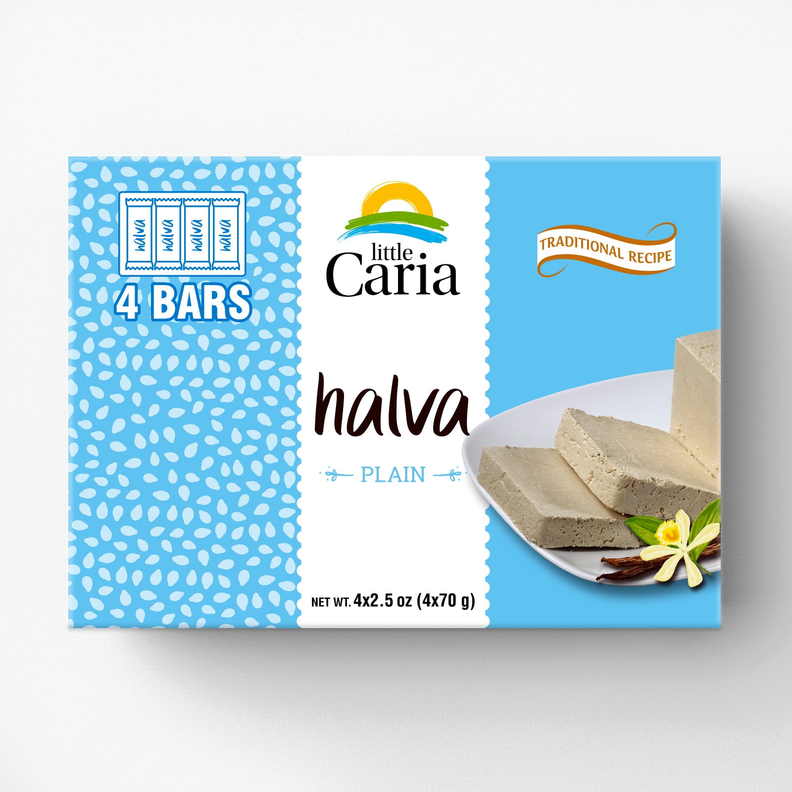 Halva Tahini Bars | 2.5 oz bars - Walmart.com