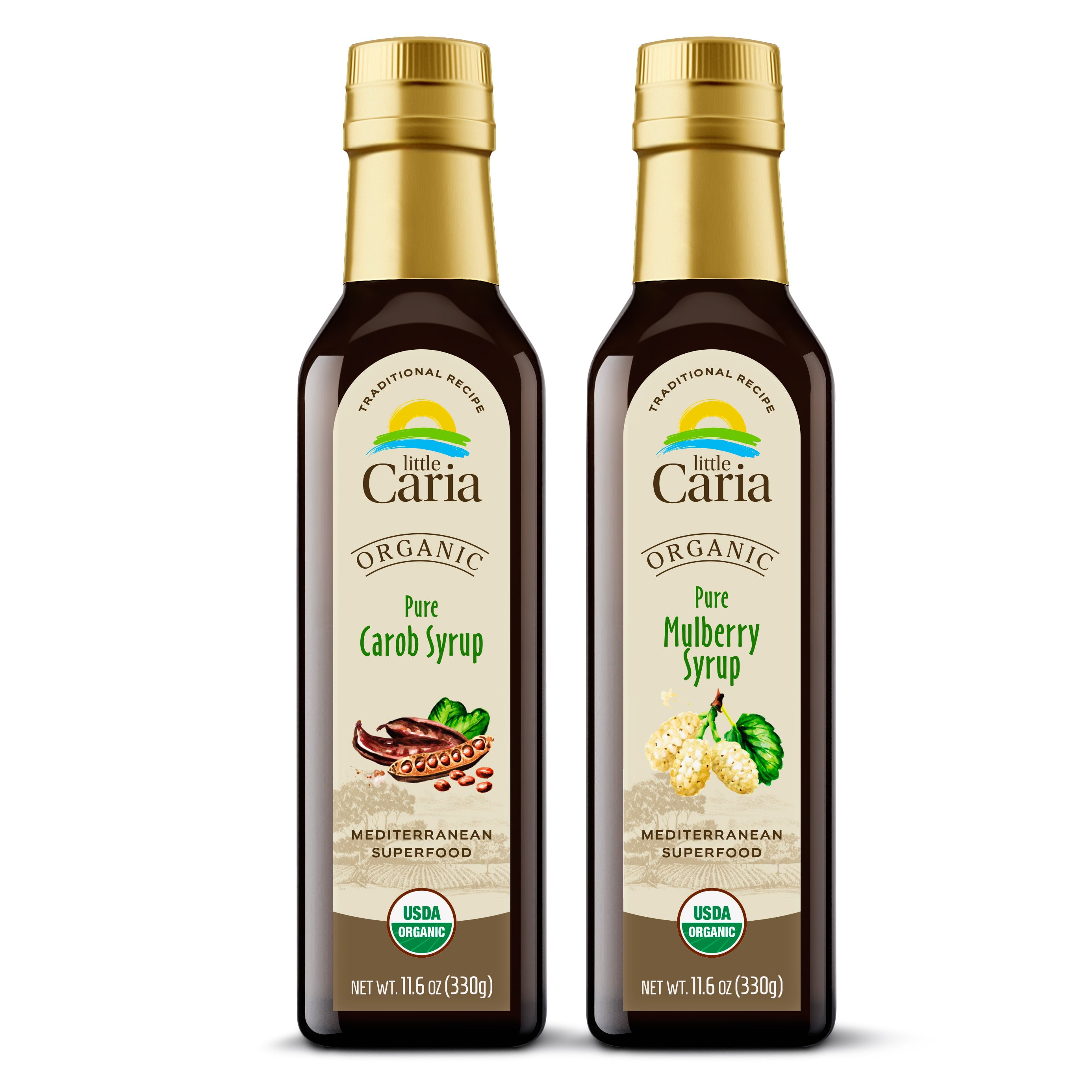 Little Caria Organic Carob Syrup / Extract - USDA ORGANIC ...