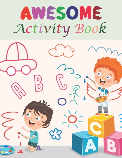 Little Champion Activities Awesome Activity Book: Letter Tracing ...