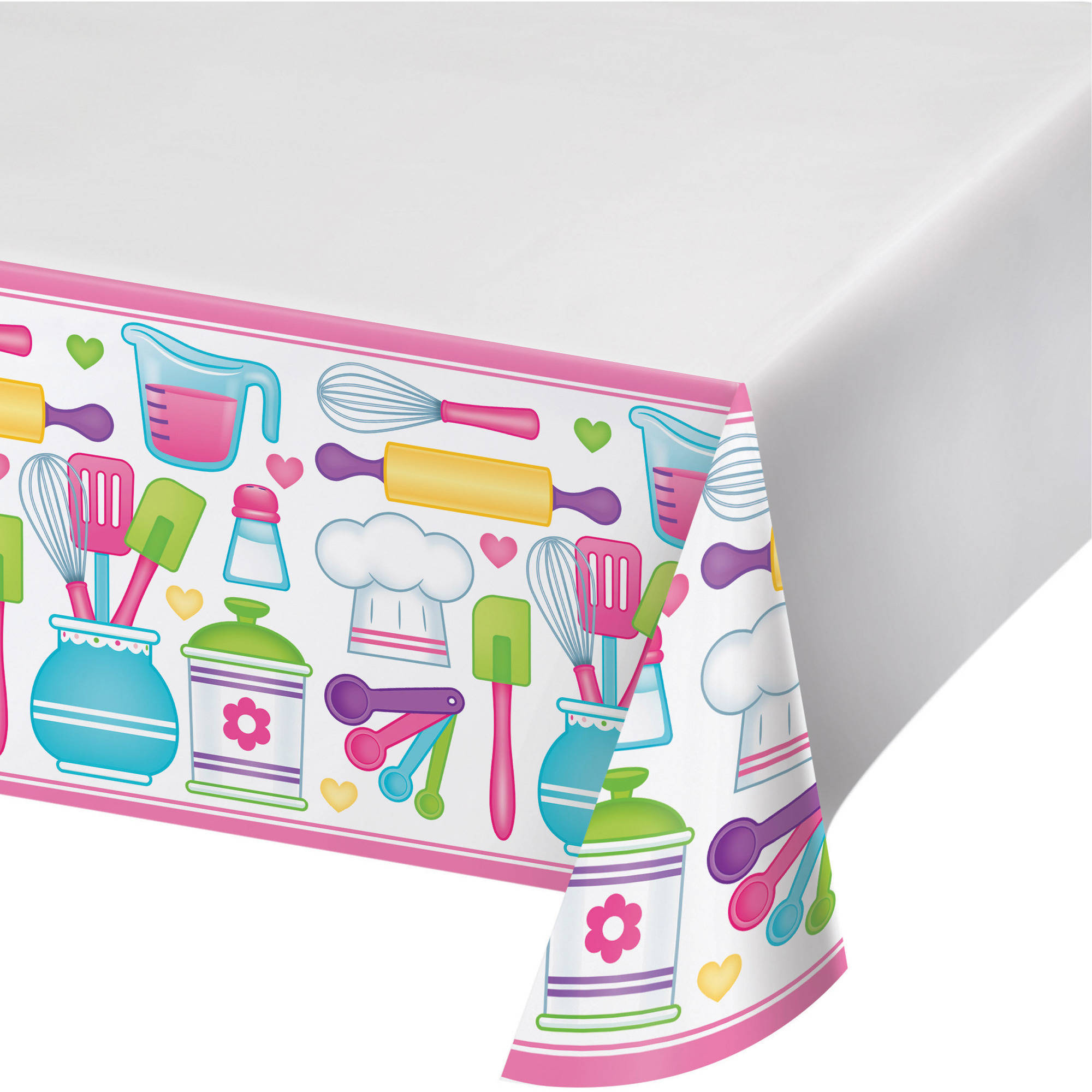 Little Chef Plastic Tablecloth, 1pk - Walmart.com