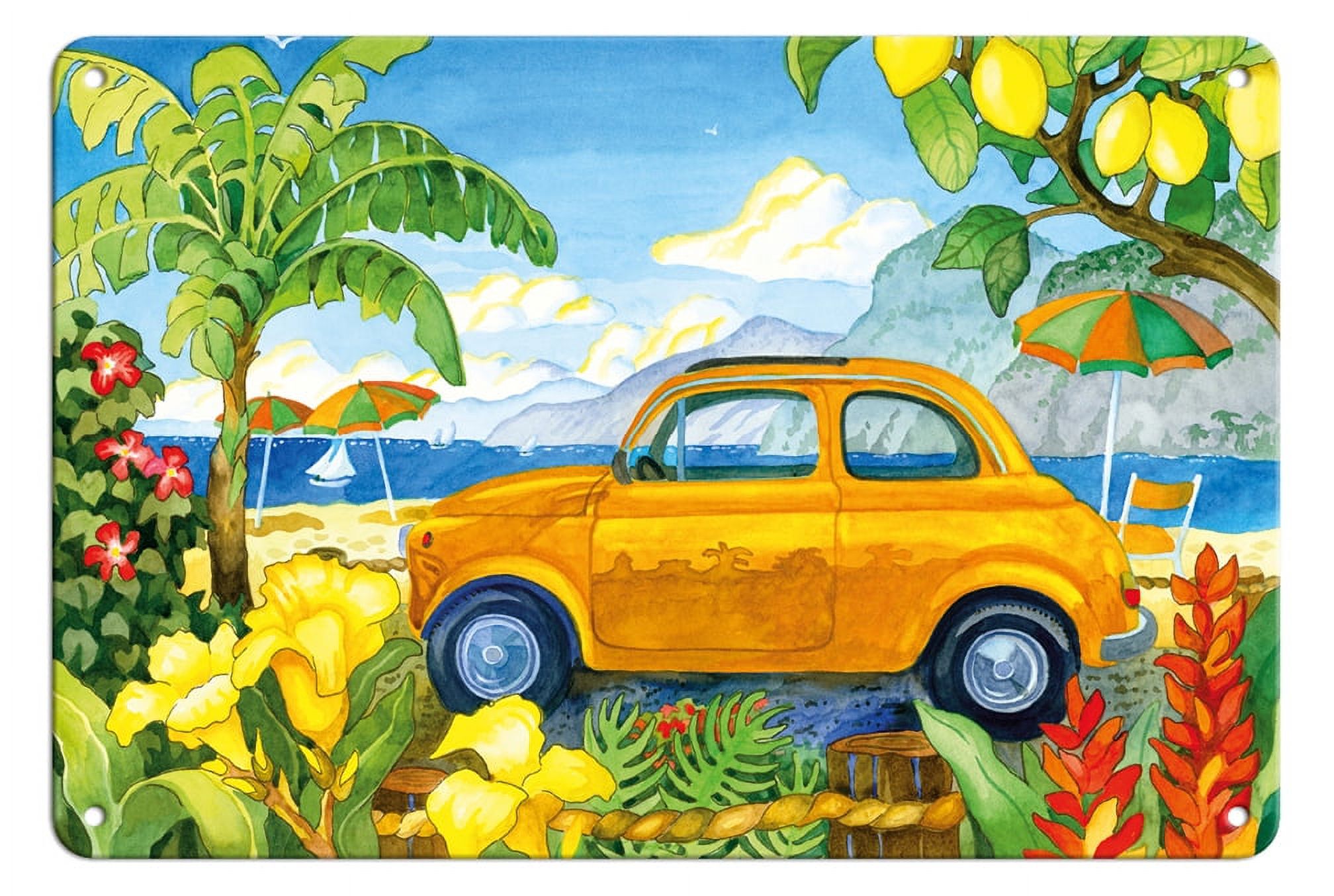 Little Cinquecento - Fiat Auto - Tropical Beach Paradise - Hawaii ...