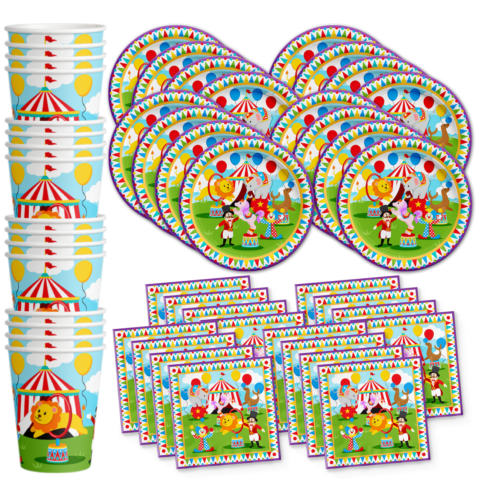 Carnival Themed Party Plates How To Plan A Carnival Birthday Party For