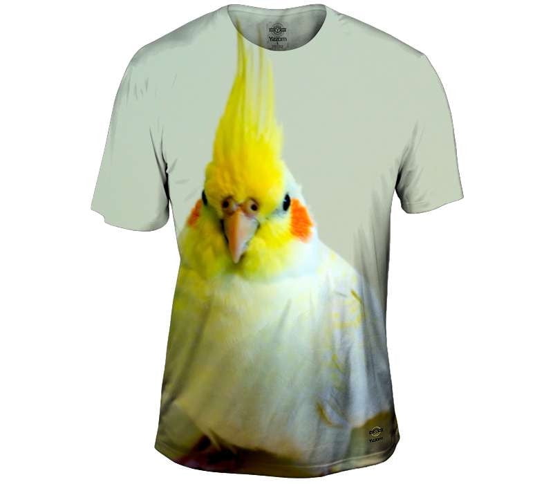 Little Cockatiel Mens T-Shirt All Over Print - Walmart.com
