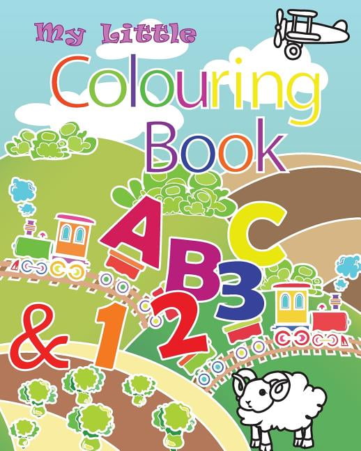 My Little Colouring Book : This book contain illustration of alphabets ...