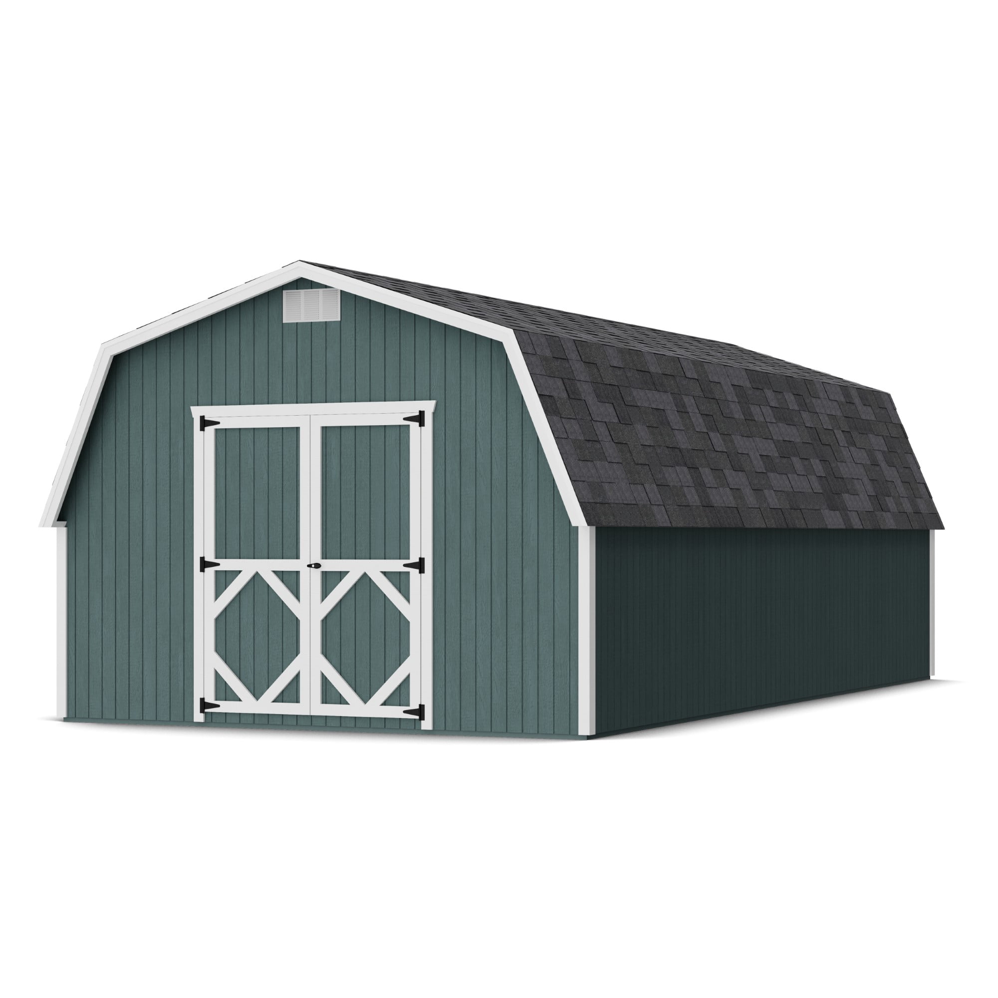 Little Cottage Co. 12x24 Classic Gambrel Barn with 4 ft. Sidewalls ...
