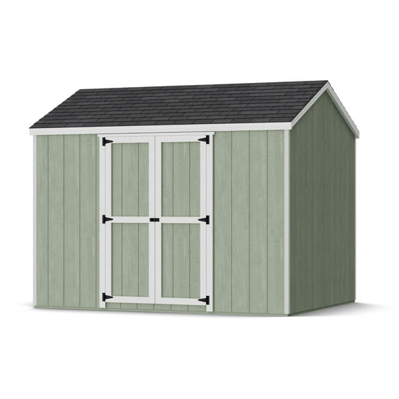 Little Cottage Co. 8x10 Value Gable Shed with Side Entry and Floor ...