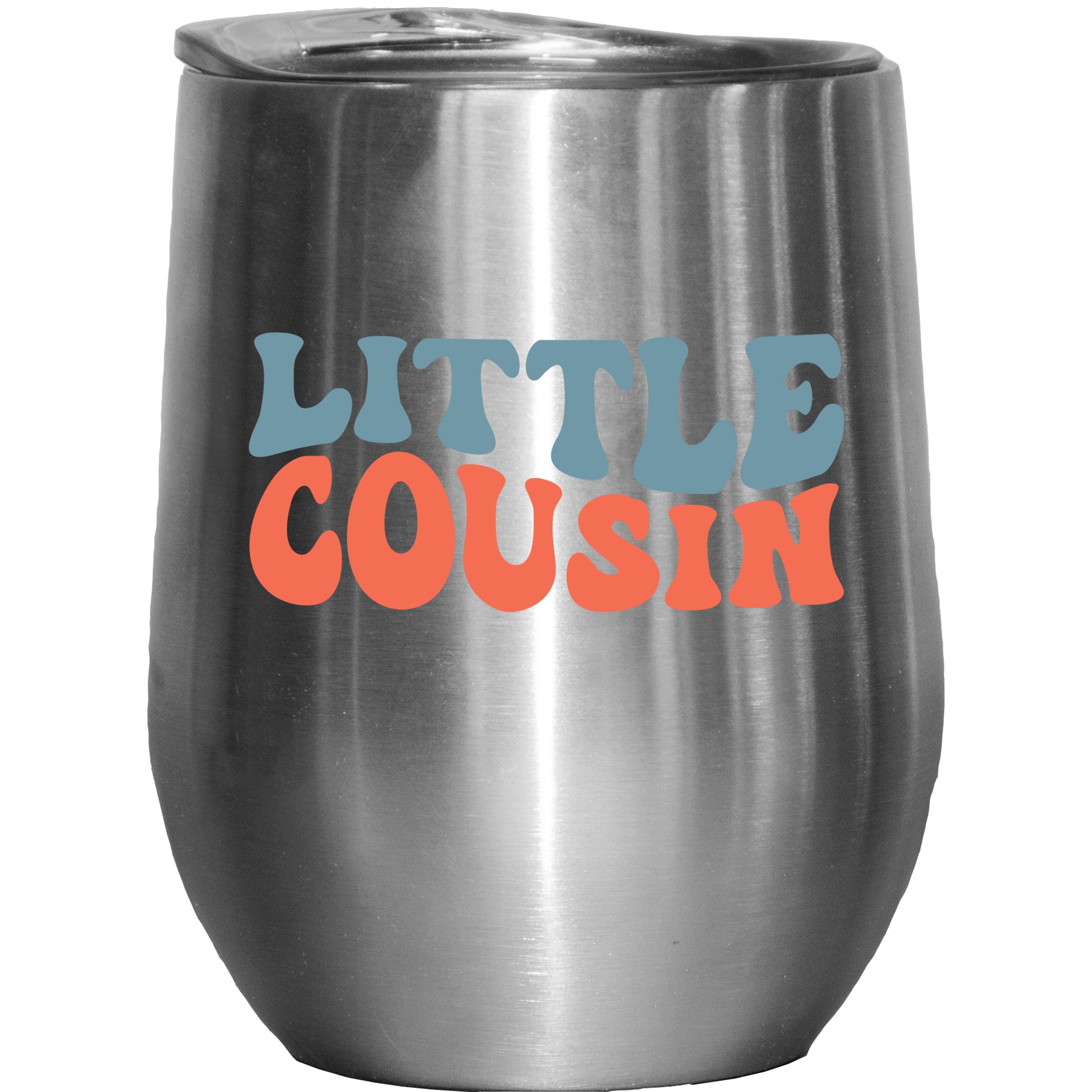 Little Cousin, Younger Cousins Themed, Groovy Retro Wavy Text Merch ...