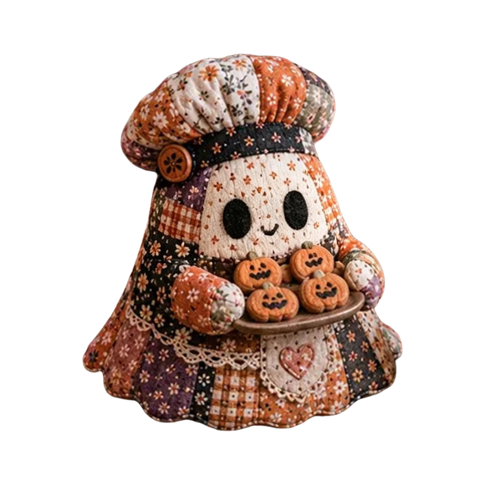 Little Cozy Halloween DIY Patchwork Kit, Pre-Cut Fabric Stuffing Sewing ...